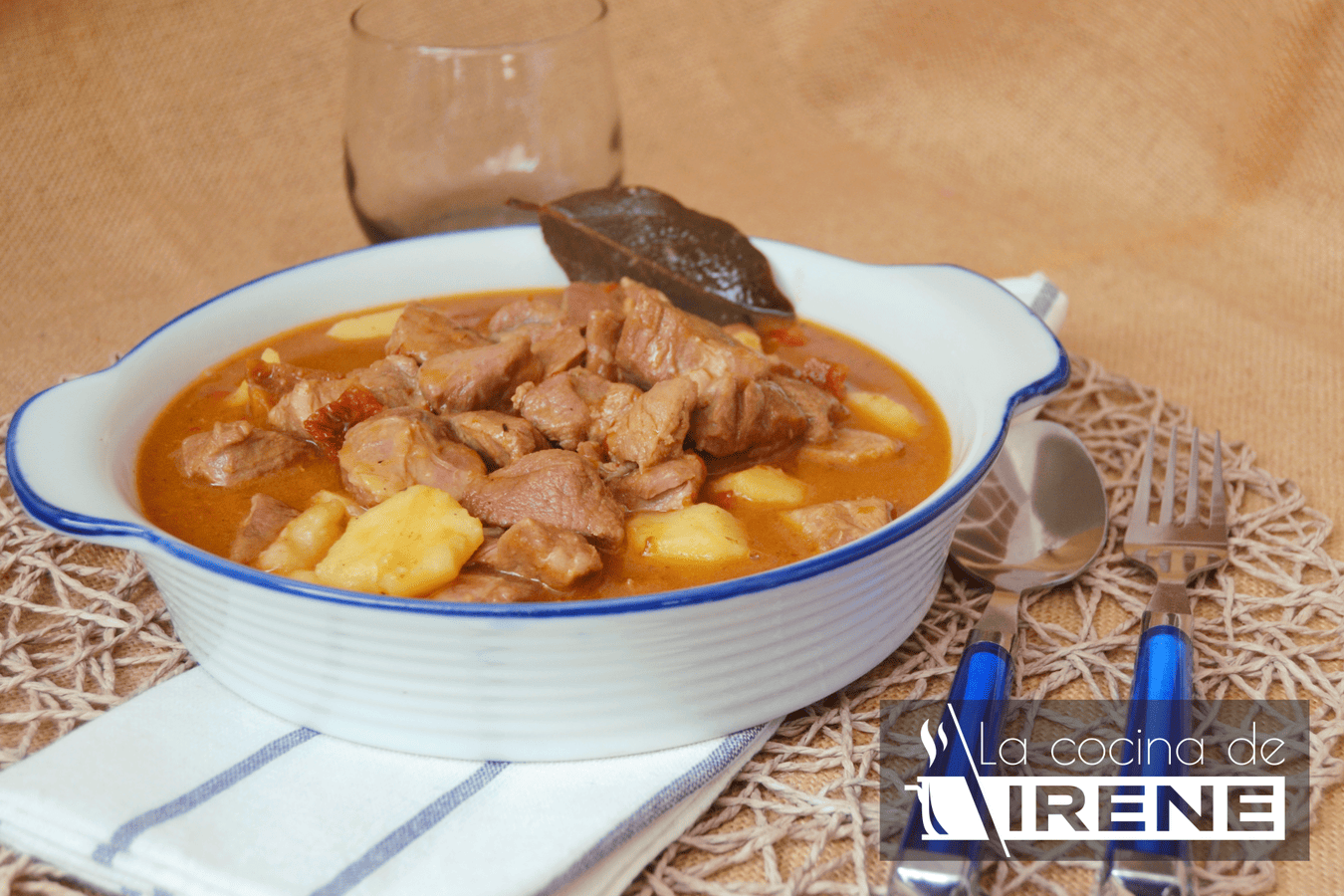 Guiso de cordero con patatas | La cocina de Irene