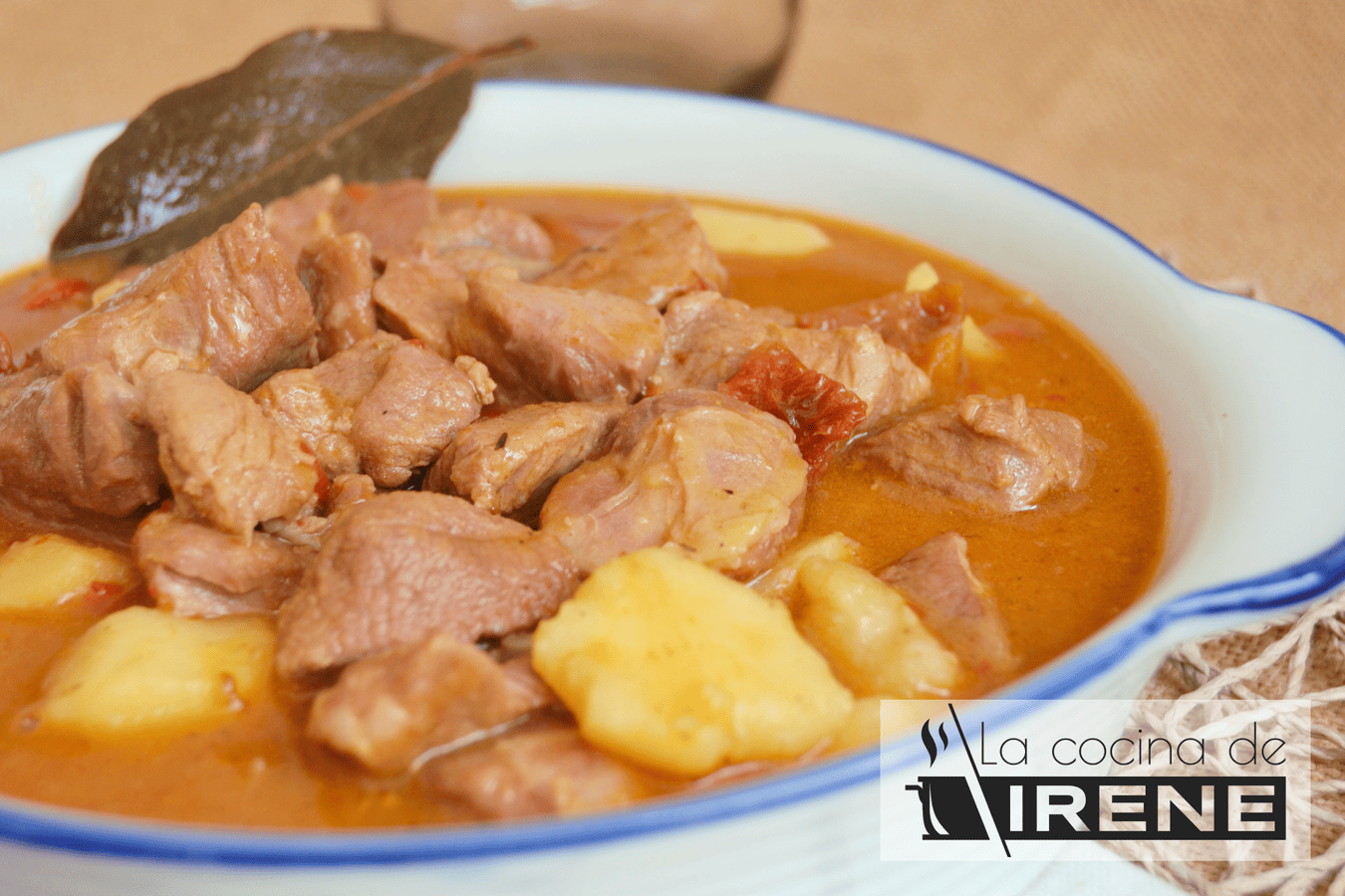 Guiso de cordero con patatas | La cocina de Irene